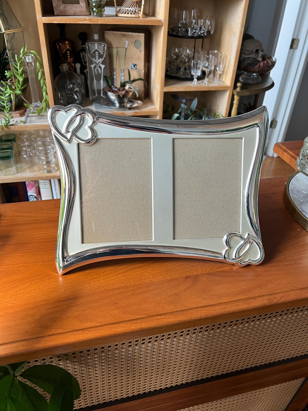 Vintage Lenox Heart Wedding Frame Silver - Etsy