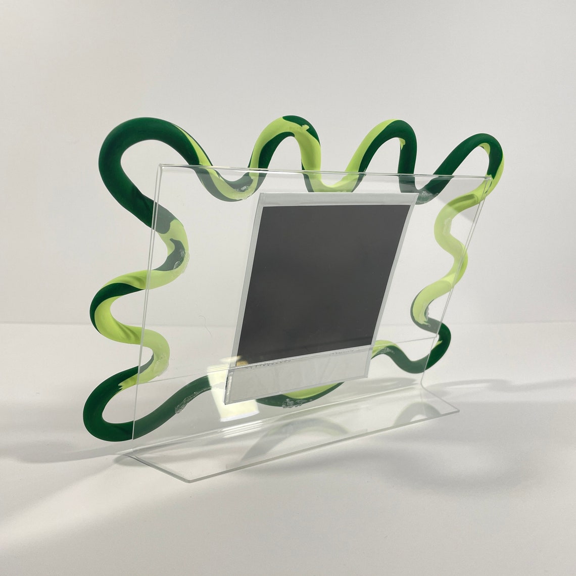 Multicolor Squiggle Frame 2 Colors - Etsy