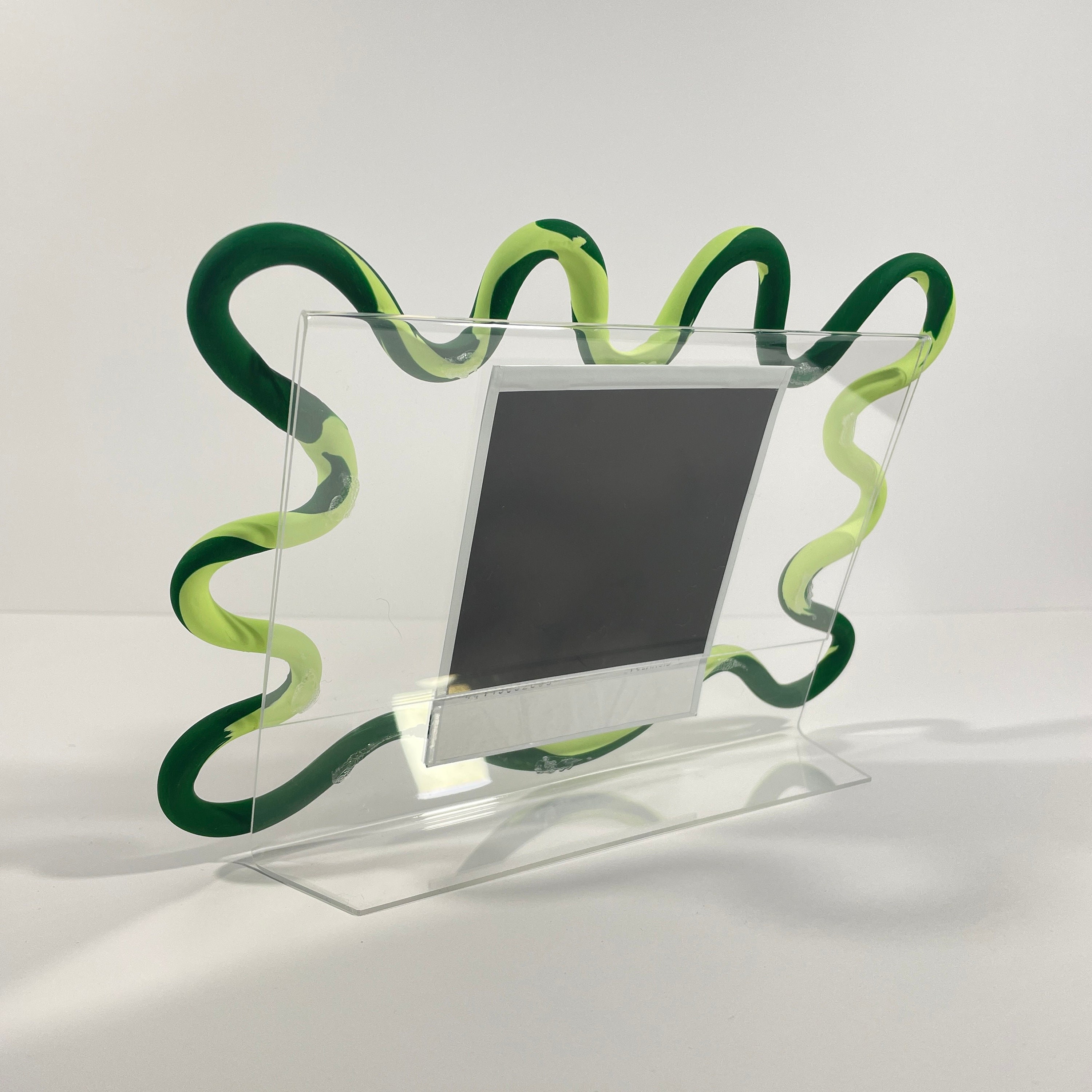 Multicolor Squiggle Frame 2 Colors - Etsy