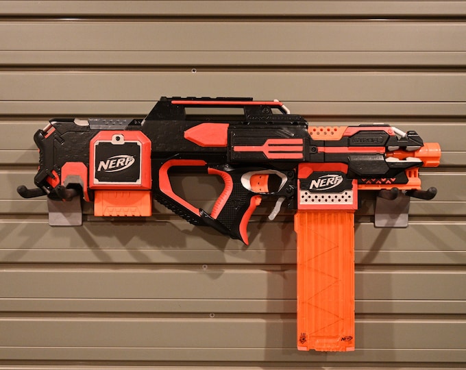 Modded Nerf Lipo Strayven black, Red, and Silver - Etsy