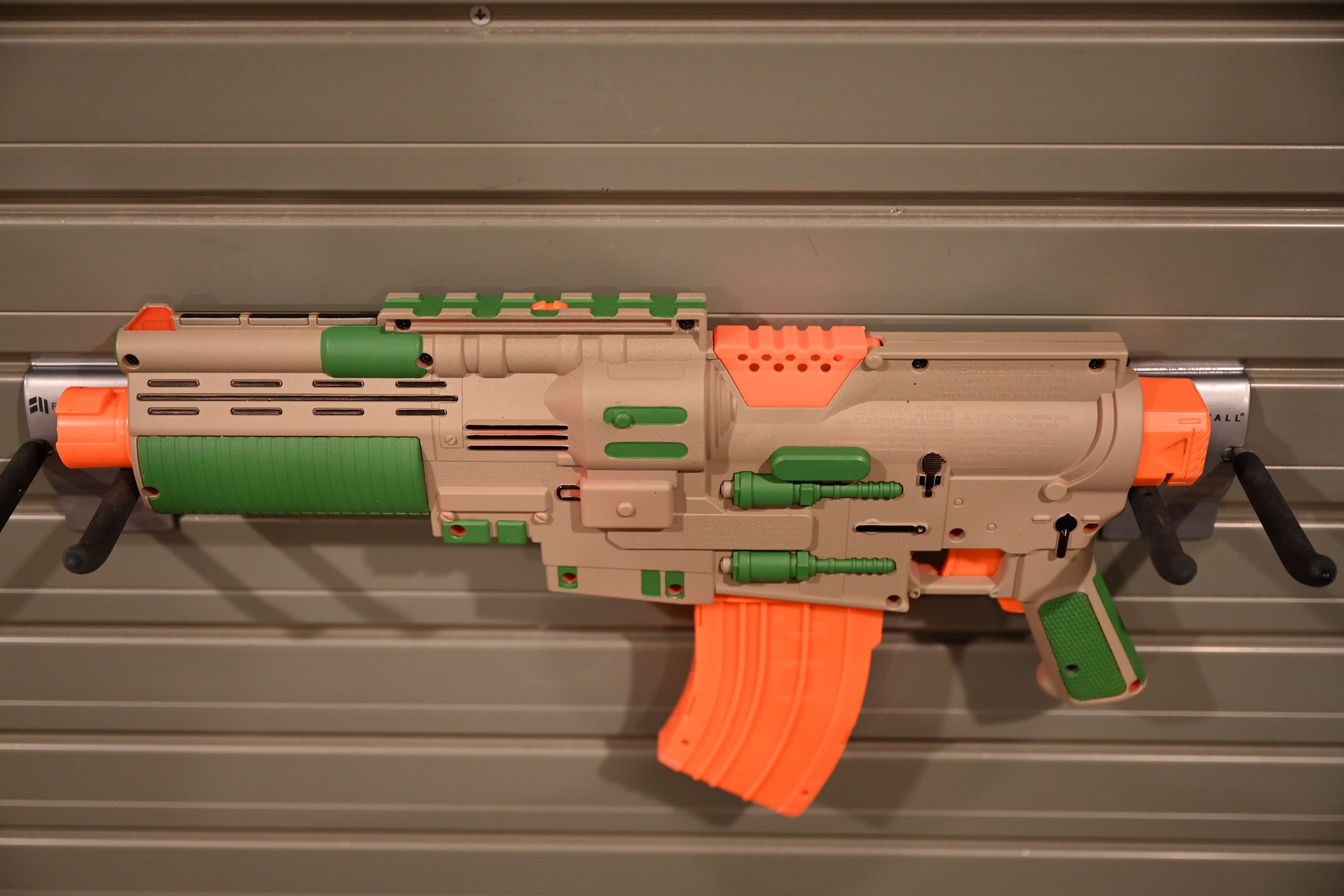 Modded Nerf MP5 tan and Green - Etsy