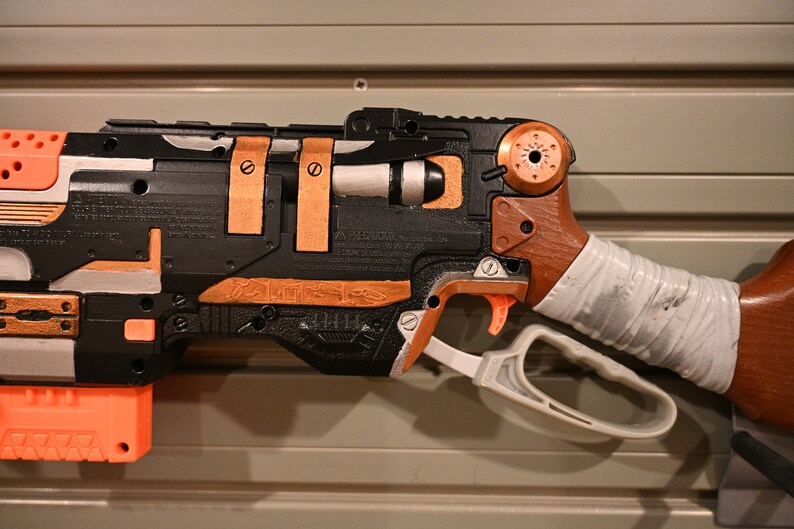 Modded Nerf Steampunk Lever Rifle - Etsy