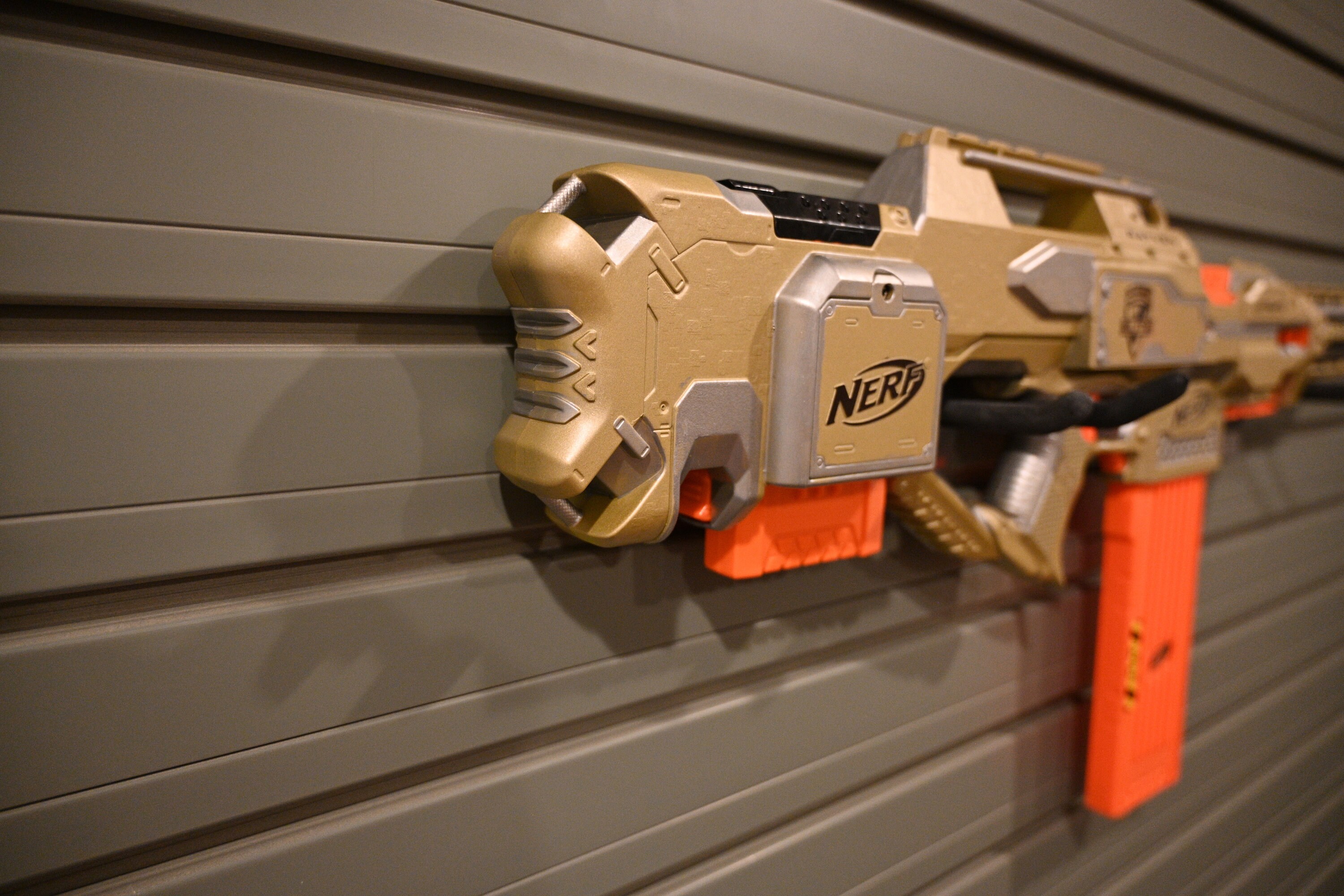 Modded Nerf Strayven With Barrel bronze and Silver - Etsy UK