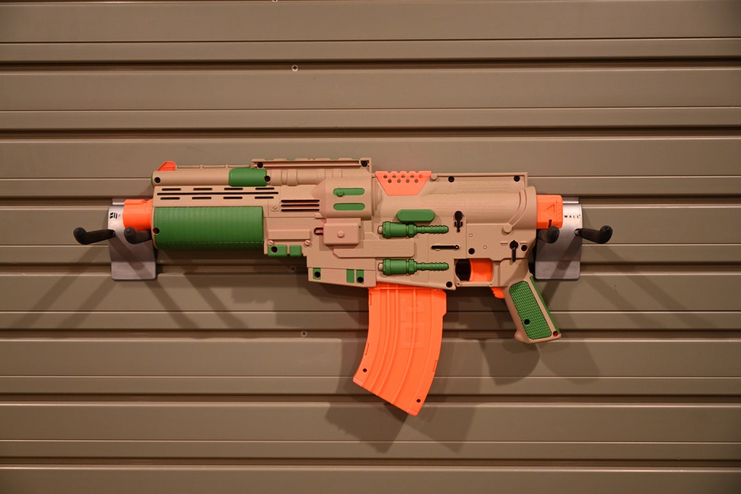 Modded Nerf MP5 tan and Green - Etsy