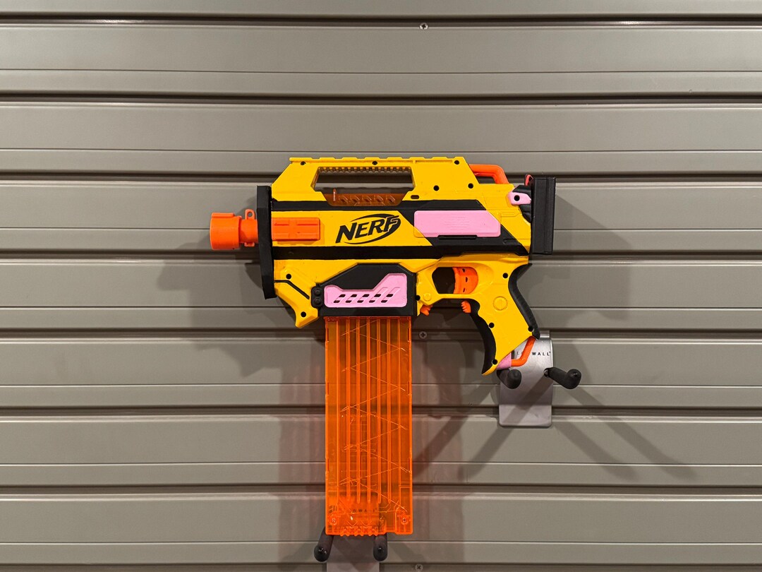 Nerf Rapidstrike Uzi (yellow, Black and Pink) - Etsy