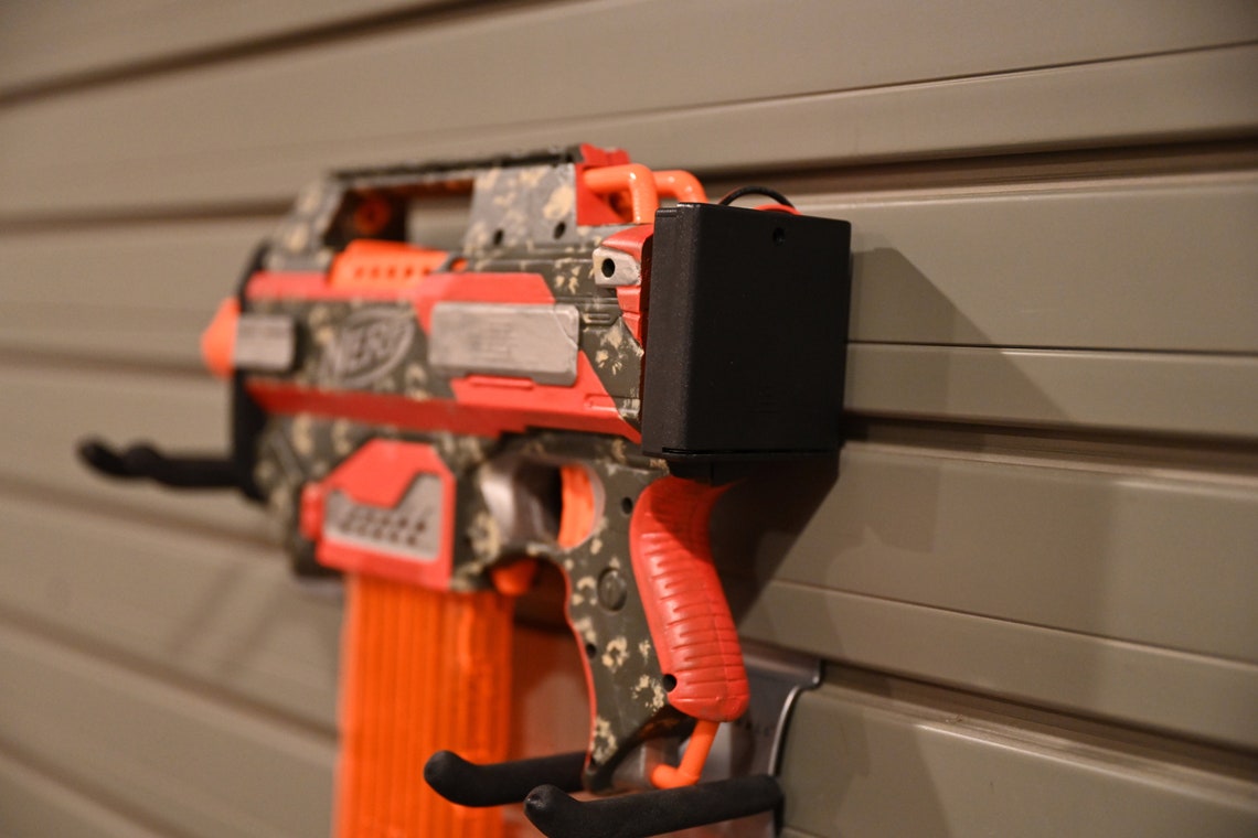 Nerf Rapidstrike Uzi (green, Red, and Silver) - Etsy