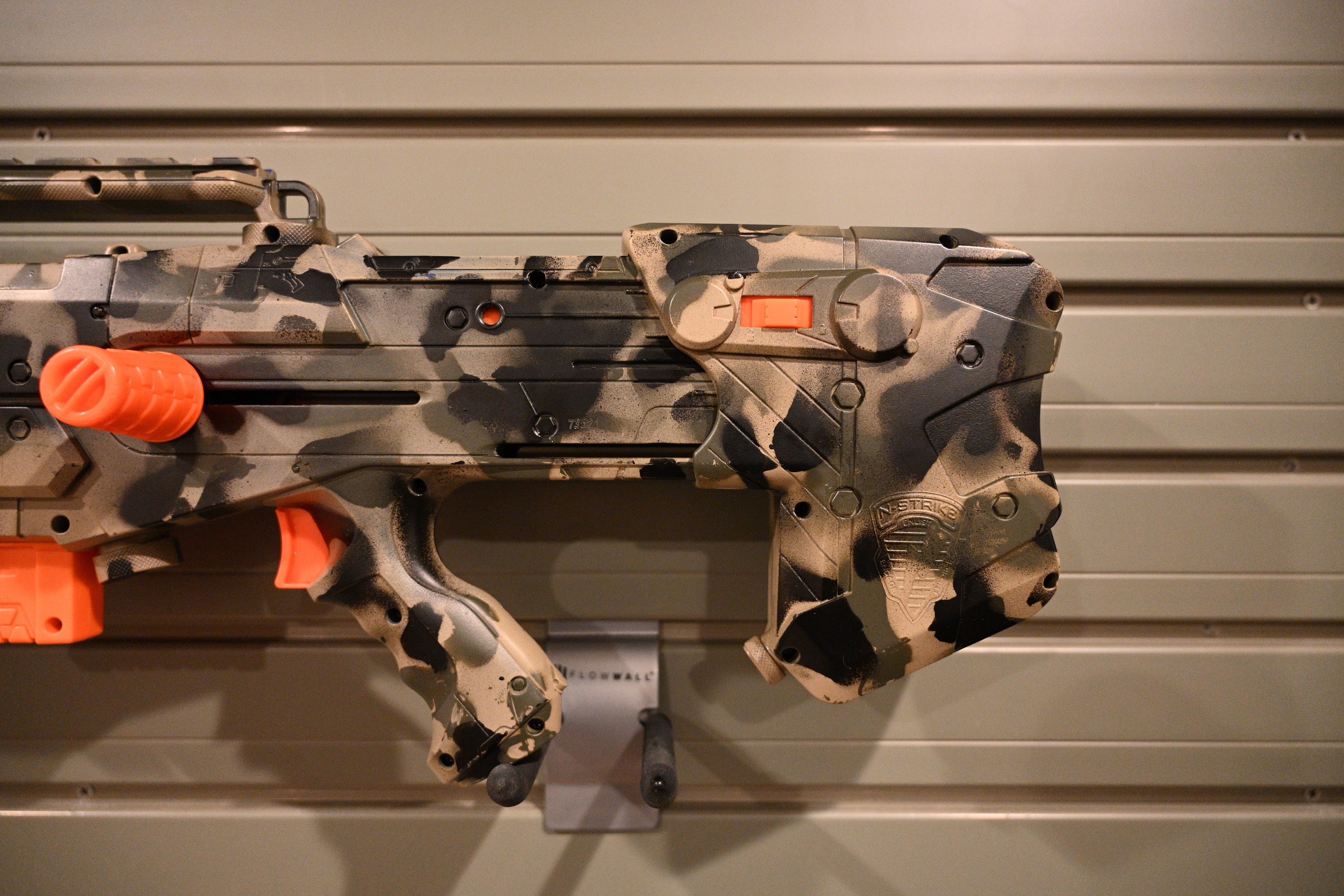 Modded Nerf Woodland Camo Sniper Rifle | Etsy