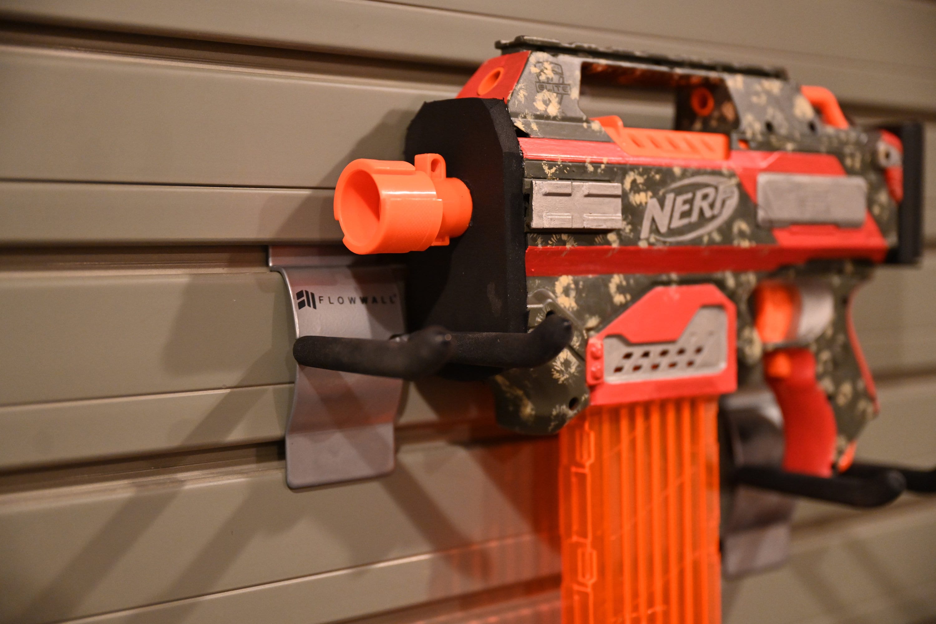 Nerf Rapidstrike Uzi green Red and Silver - Etsy