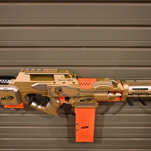 Modded Nerf Strayven With Barrel bronze and Silver - Etsy