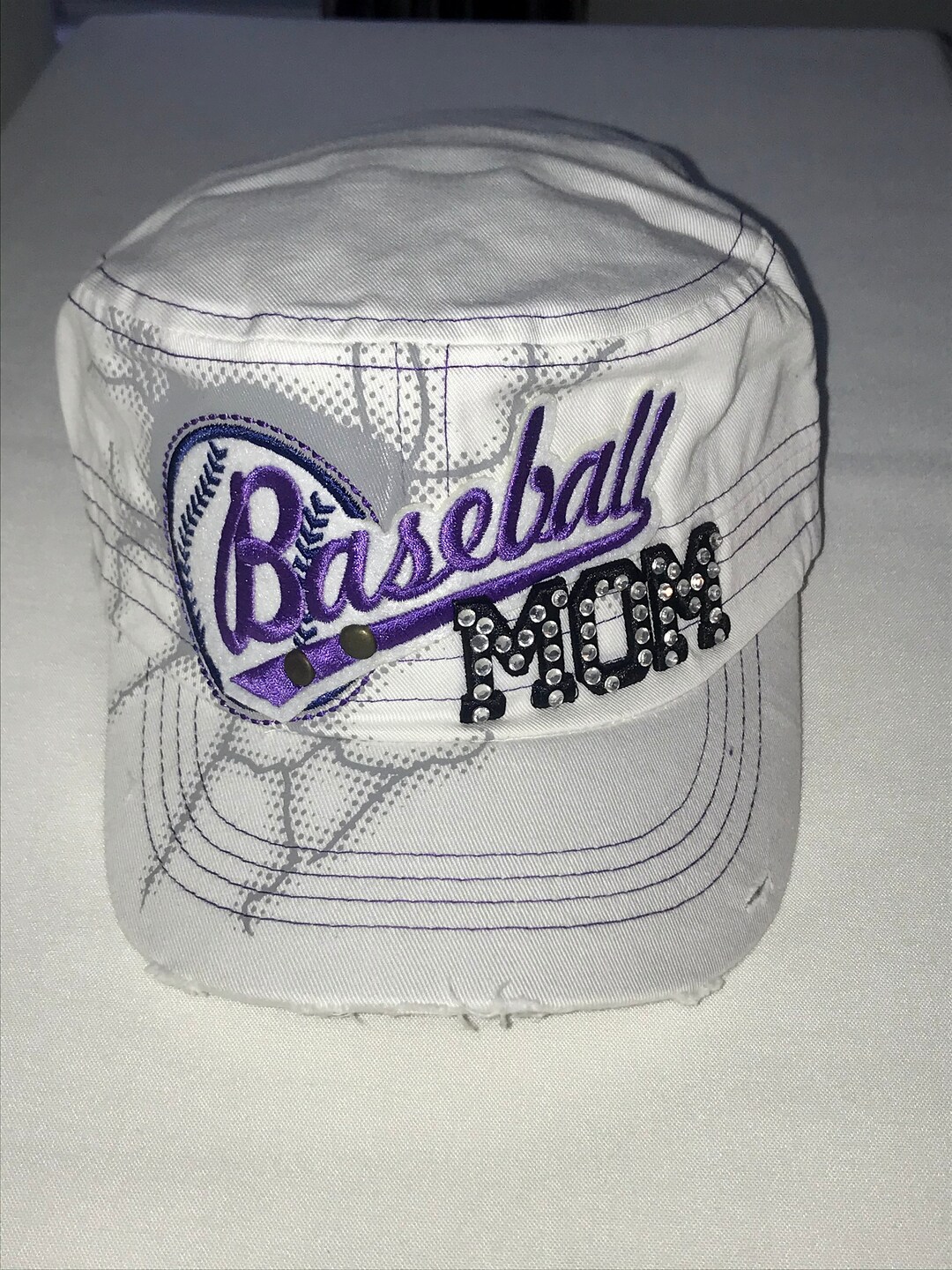 Baseball MOM Cap - Etsy