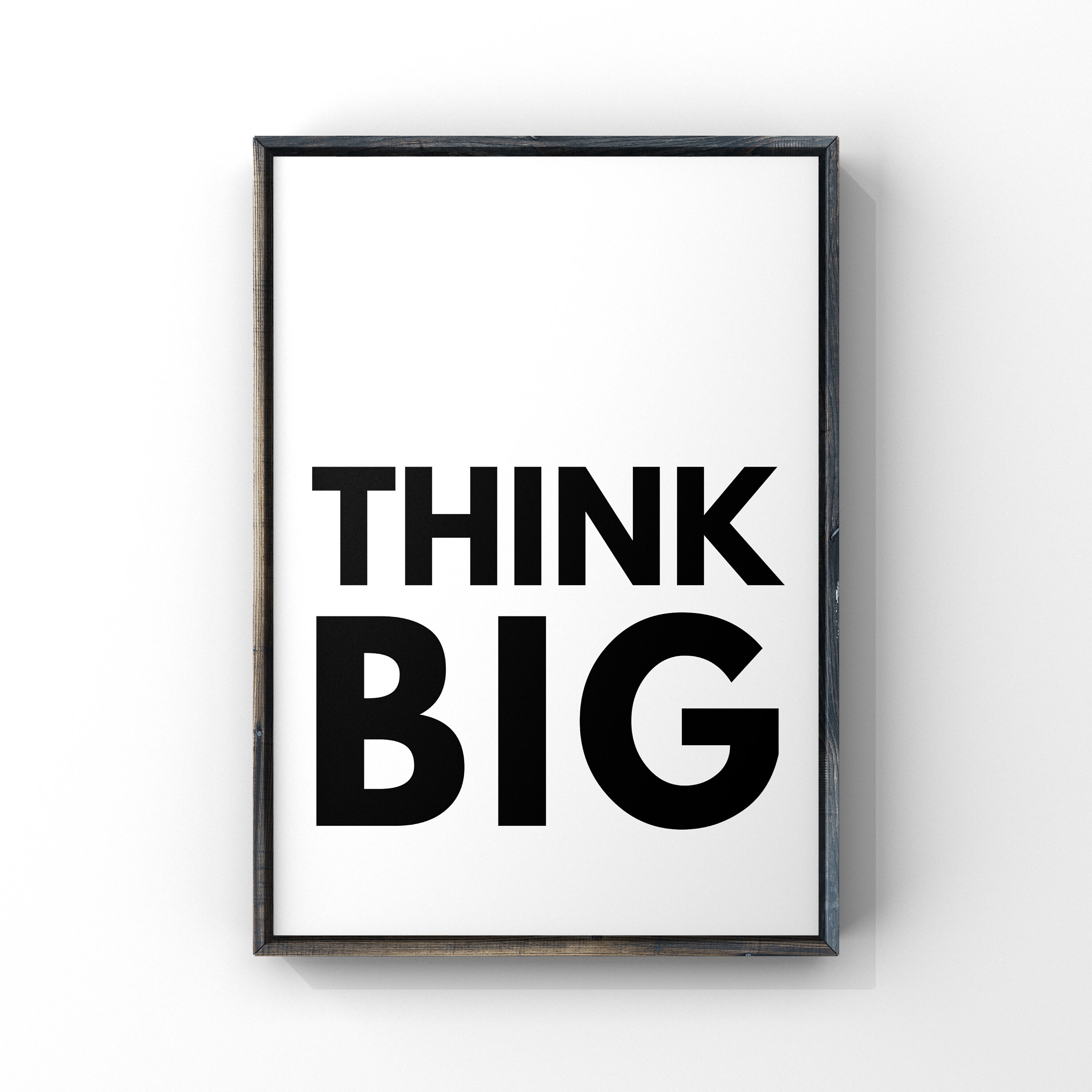 Think Big Digital Printable Instant Download - Etsy