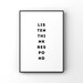 Listen • Think • Respond - Digital Printable - Instant Download - Etsy