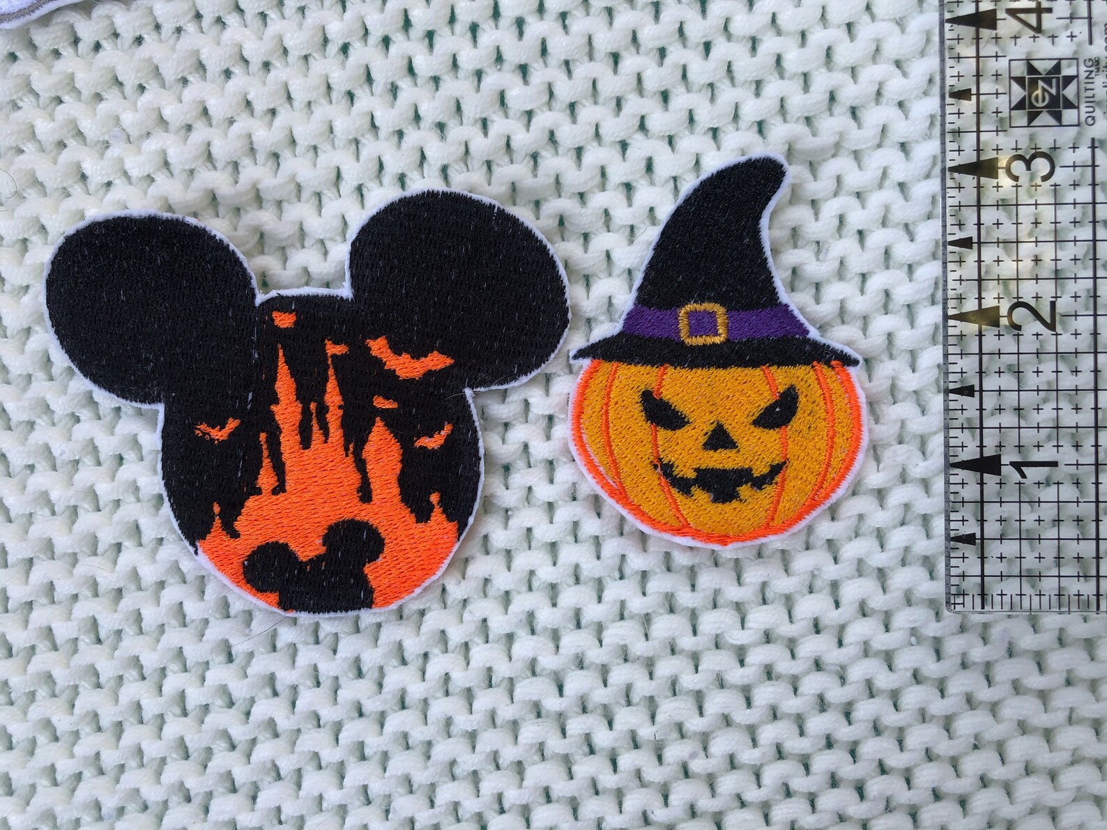 Halloween patches iron-on patch Jack skeleton patch Disney | Etsy