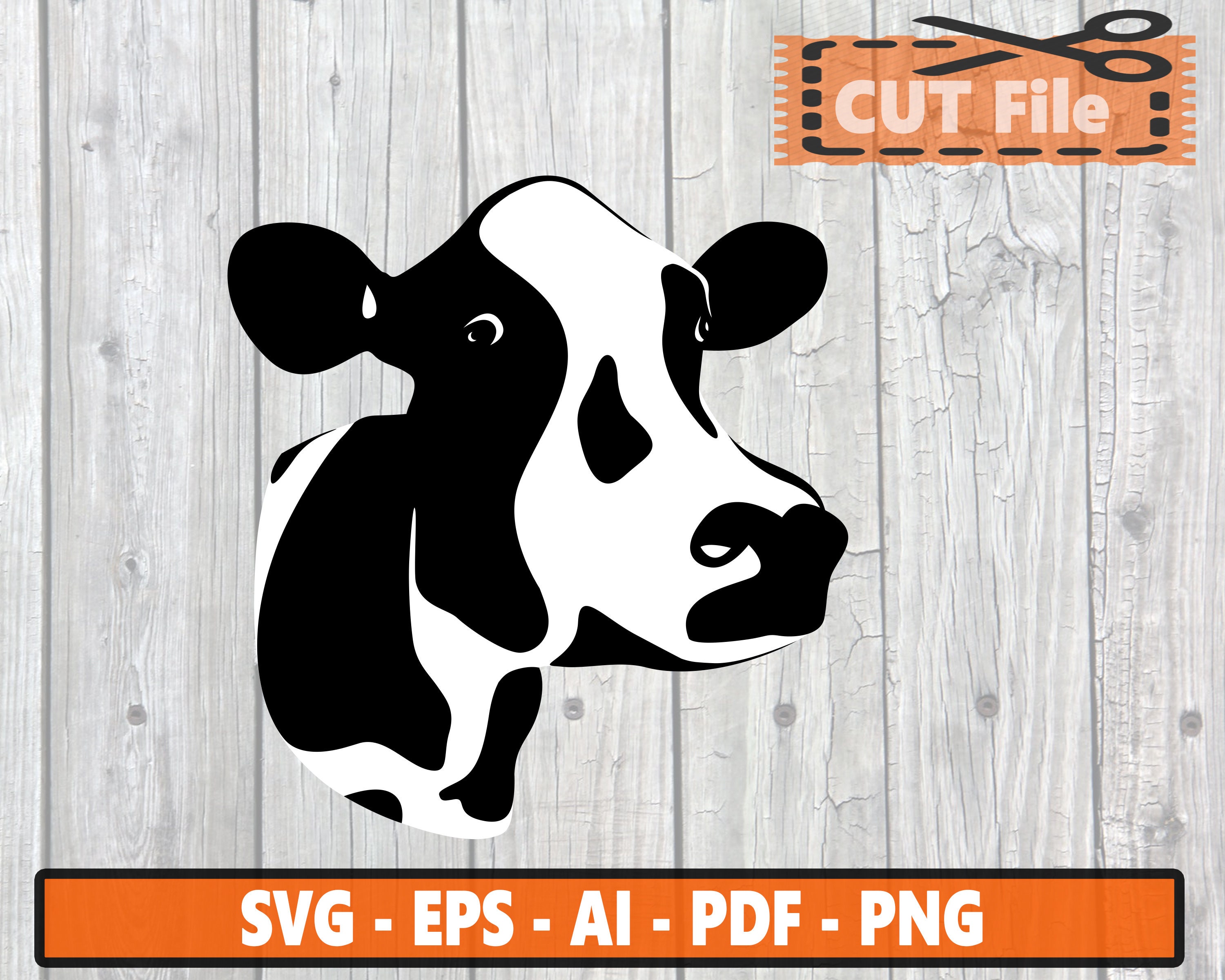 Beef Cow Head Clip Art