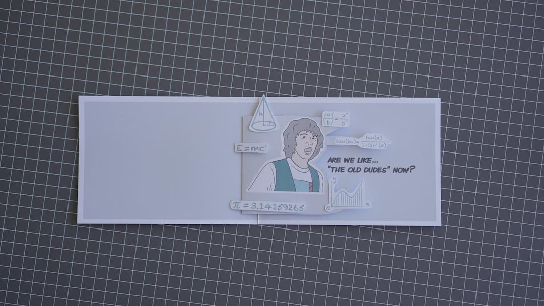 Confused Ted - Birthday Card Inspired by Confused Keanu Meme - Etsy