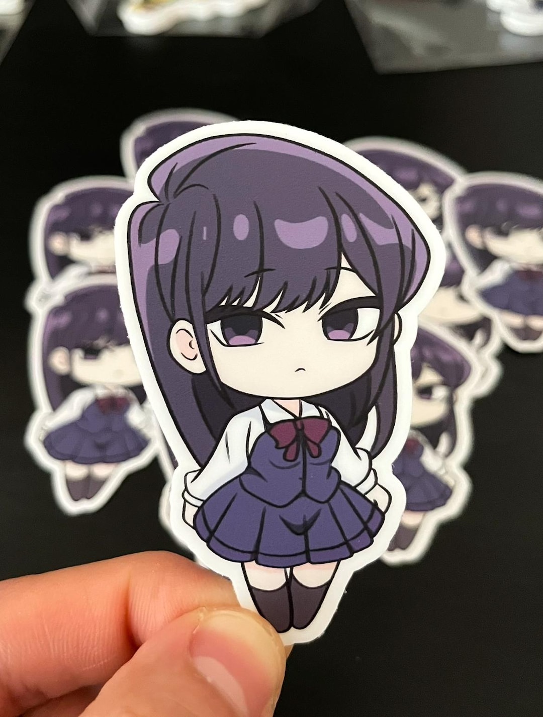 Komi Shouko Chibi Sticker - Etsy