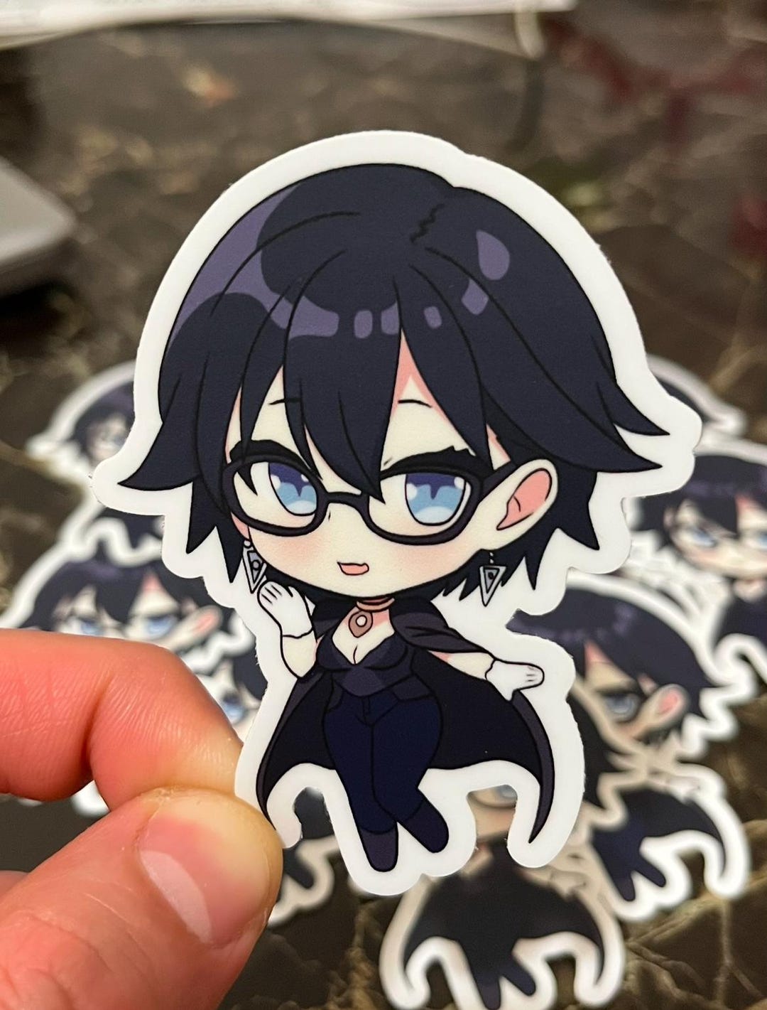 Bayonetta V2.0 Chibi Sticker - Etsy
