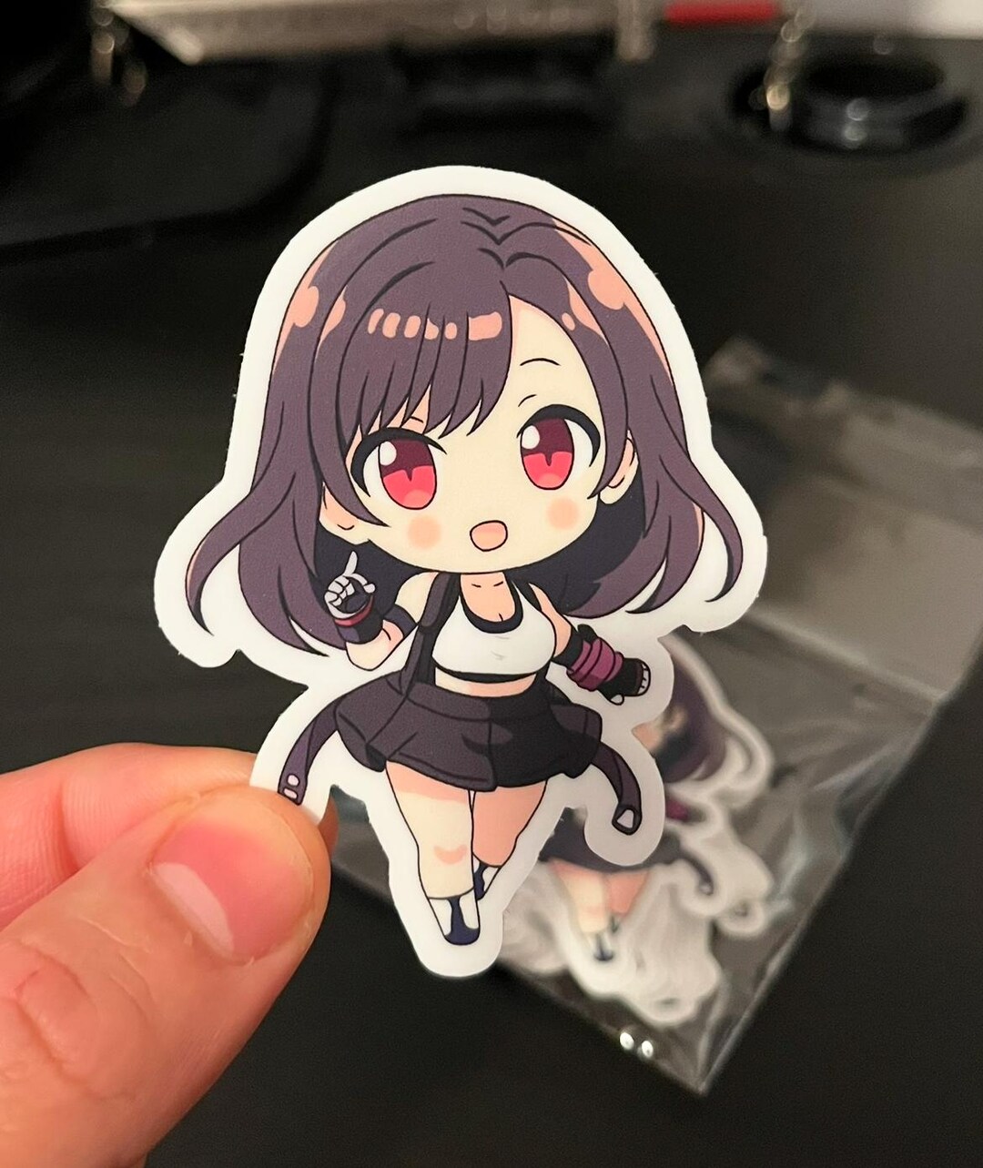 Tifa Lockhart Chibi Sticker (final Fantasy 7) - Etsy