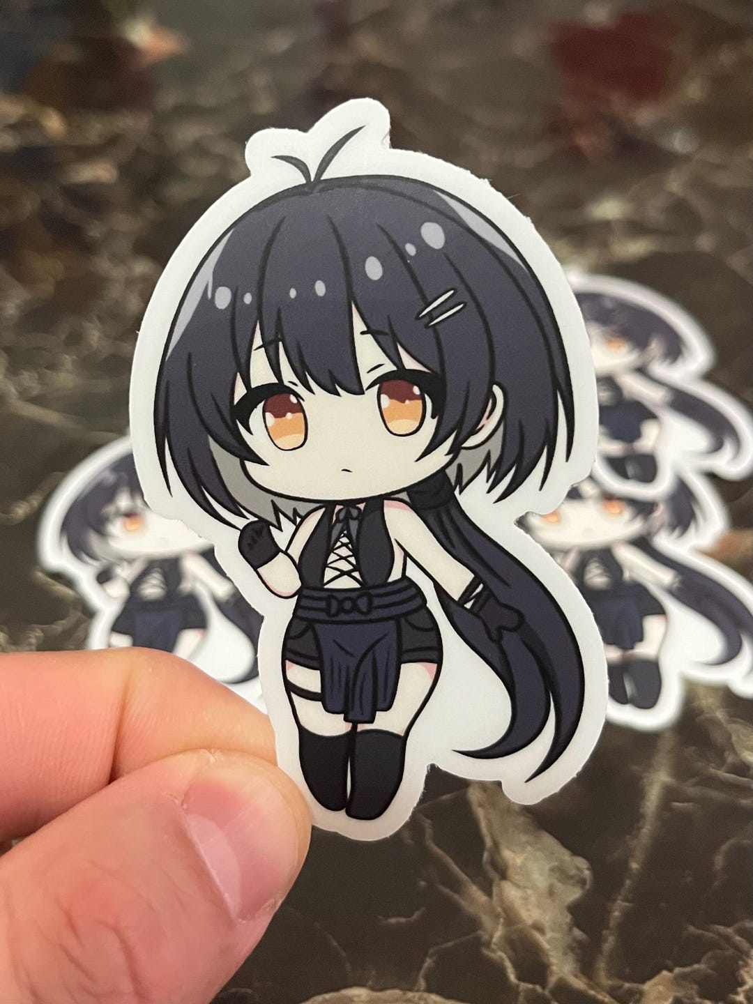 Rover Chibi Sticker, Wuthering Waves, Anime Fan Art - Etsy