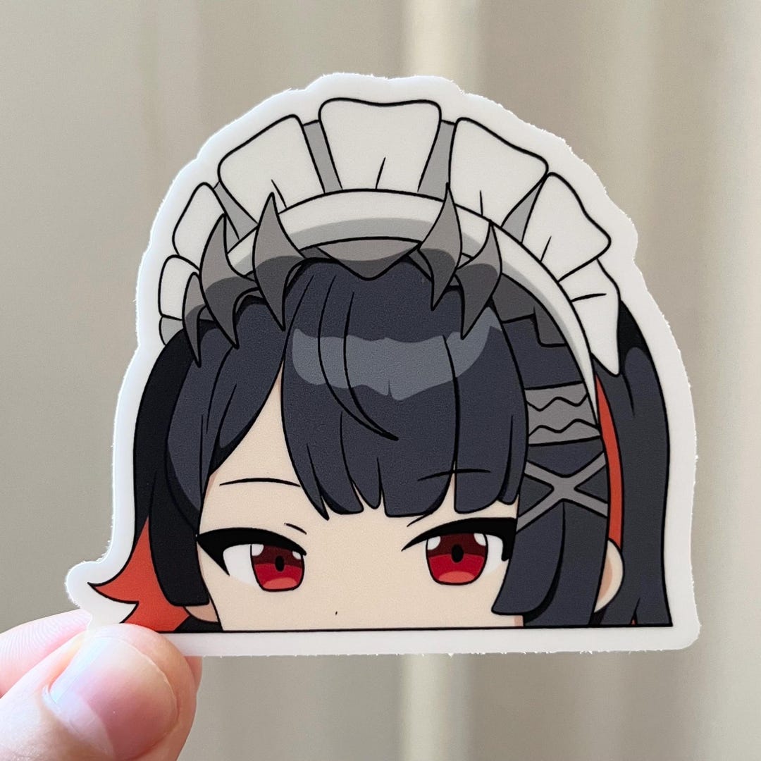 Ellen Joe Peeker Chibi Sticker, Zenless Zone Zero, Anime Fan Art - Etsy