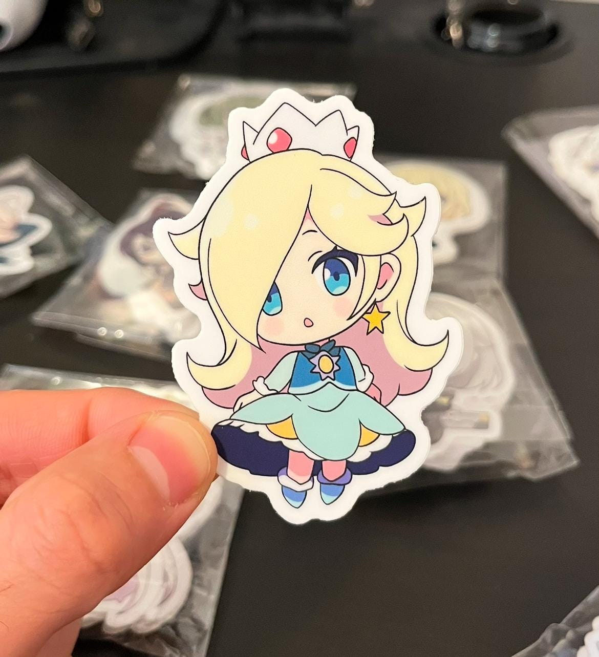 Rosalina Chibi Sticker super Mario Galaxy - Etsy