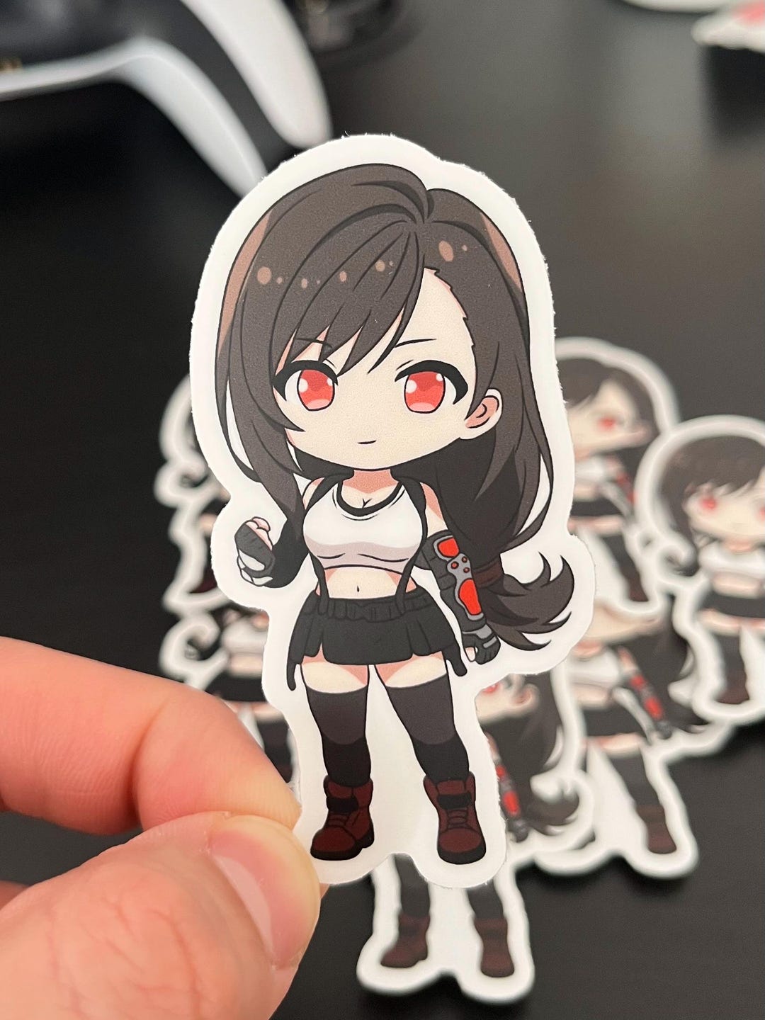 Tifa V.2 Chibi Sticker (final Fantasy 7) - Etsy