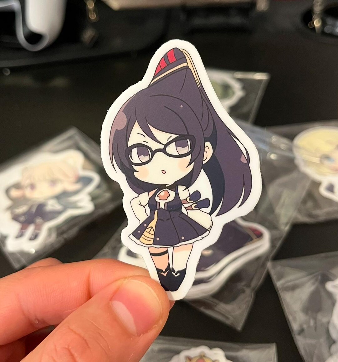 Bayonetta Chibi Sticker - Etsy