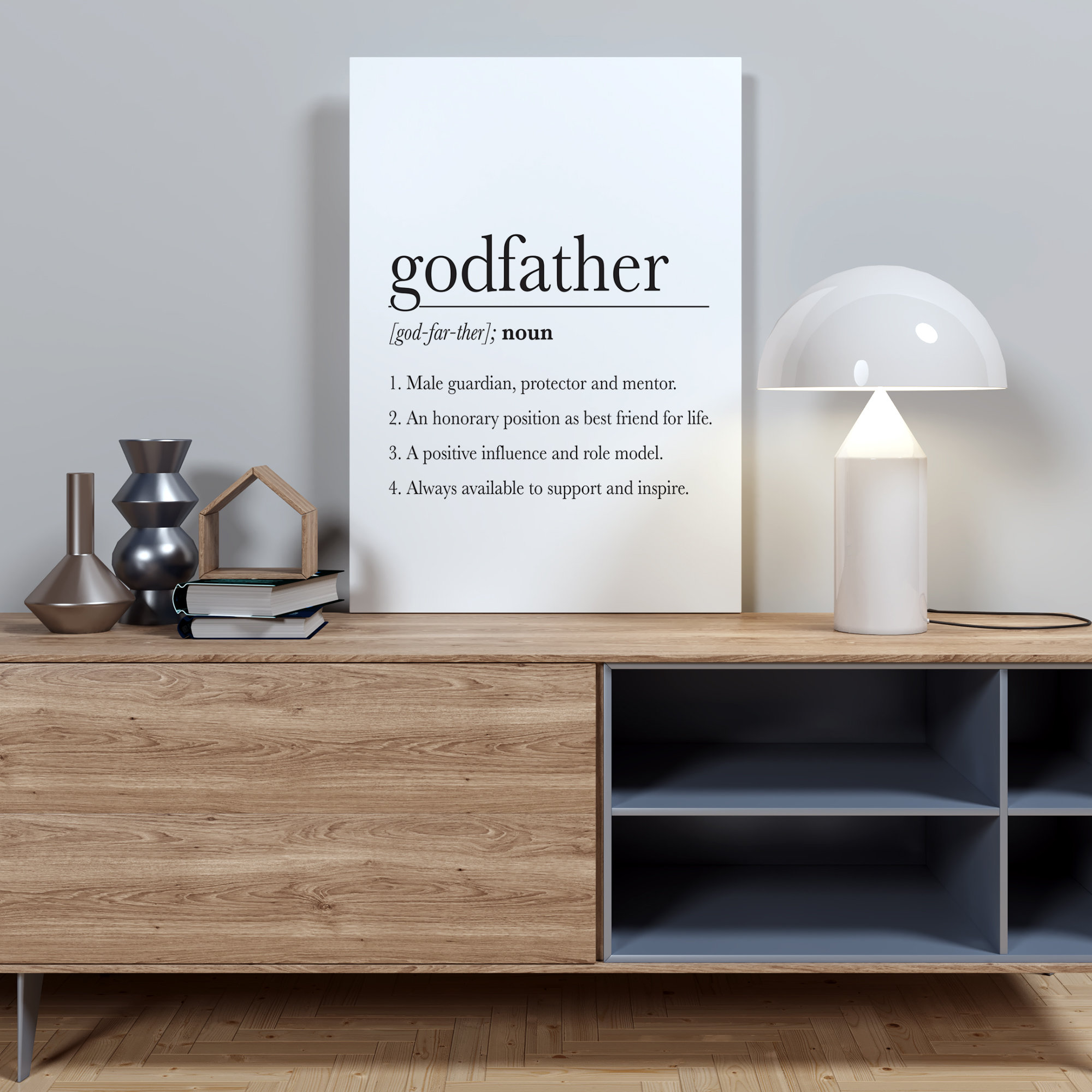 Godfather Gift Godfather Definition God Parents Gift - Etsy UK