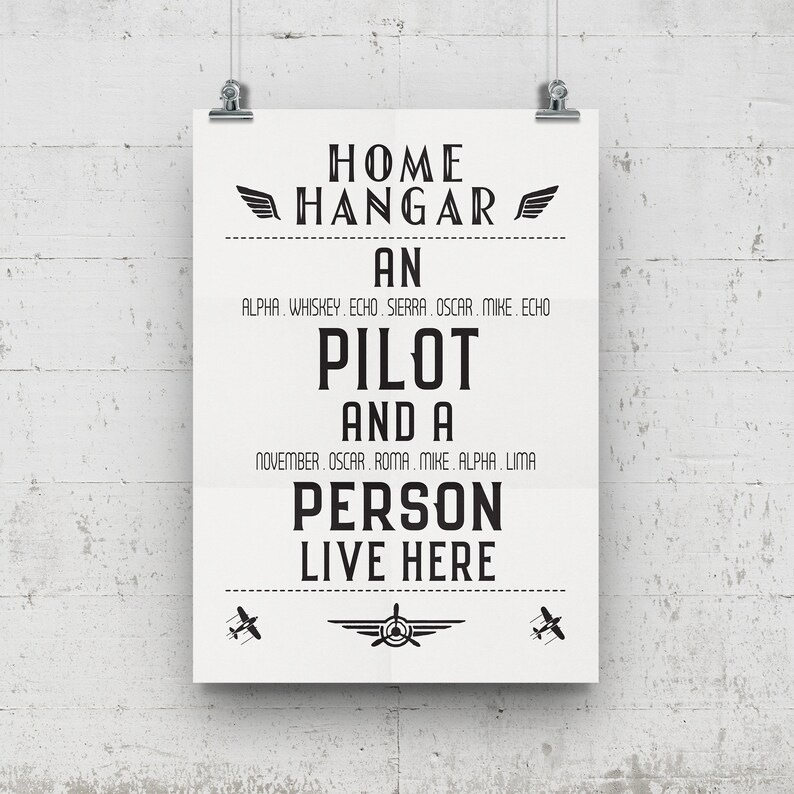 Pilot Poster, Pilot Gifts, Aviation Gifts, Aviation Art, Aviation Sign ...