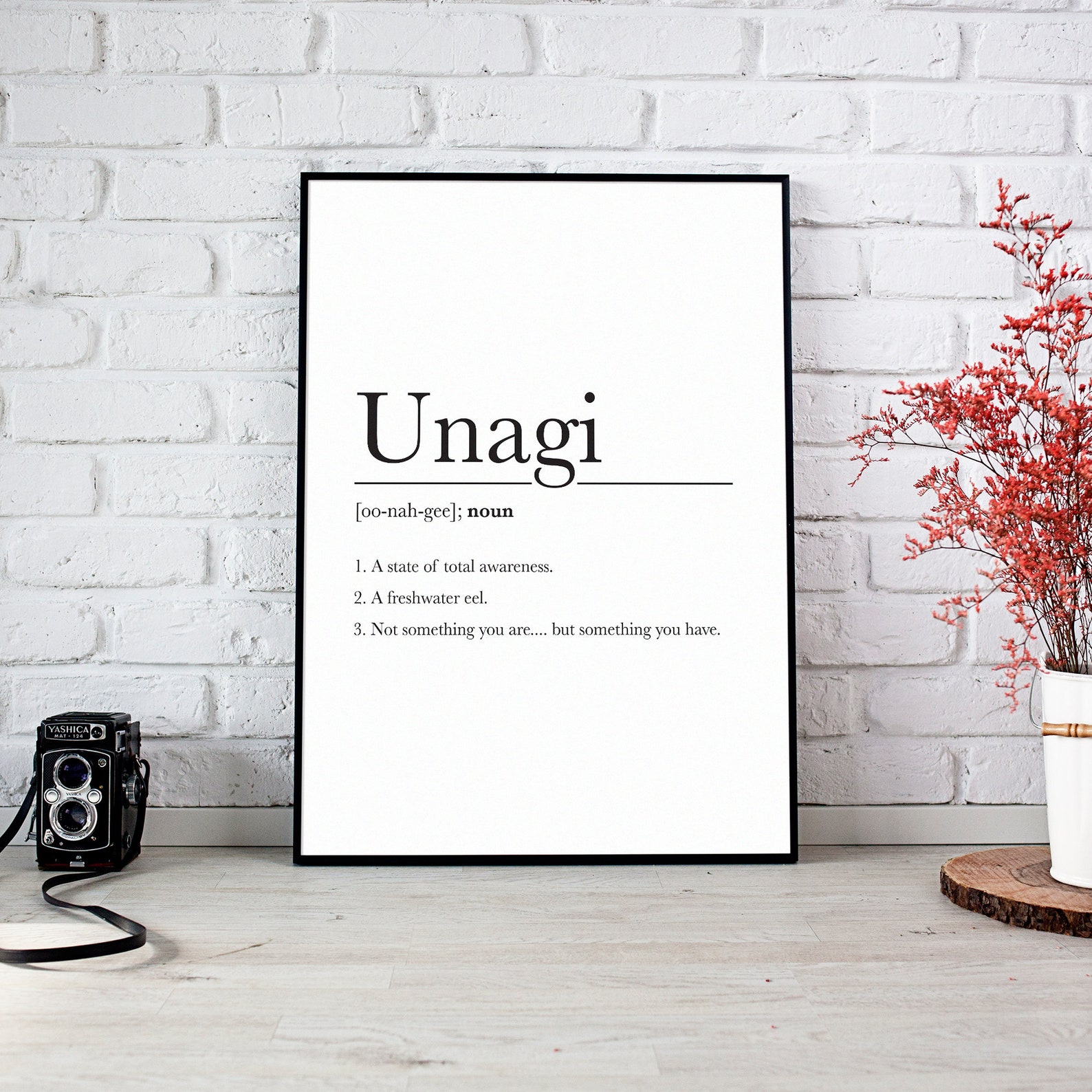 Unagi Print, Affiche Friends Series Inspired Unagi Definition, Unagi ...