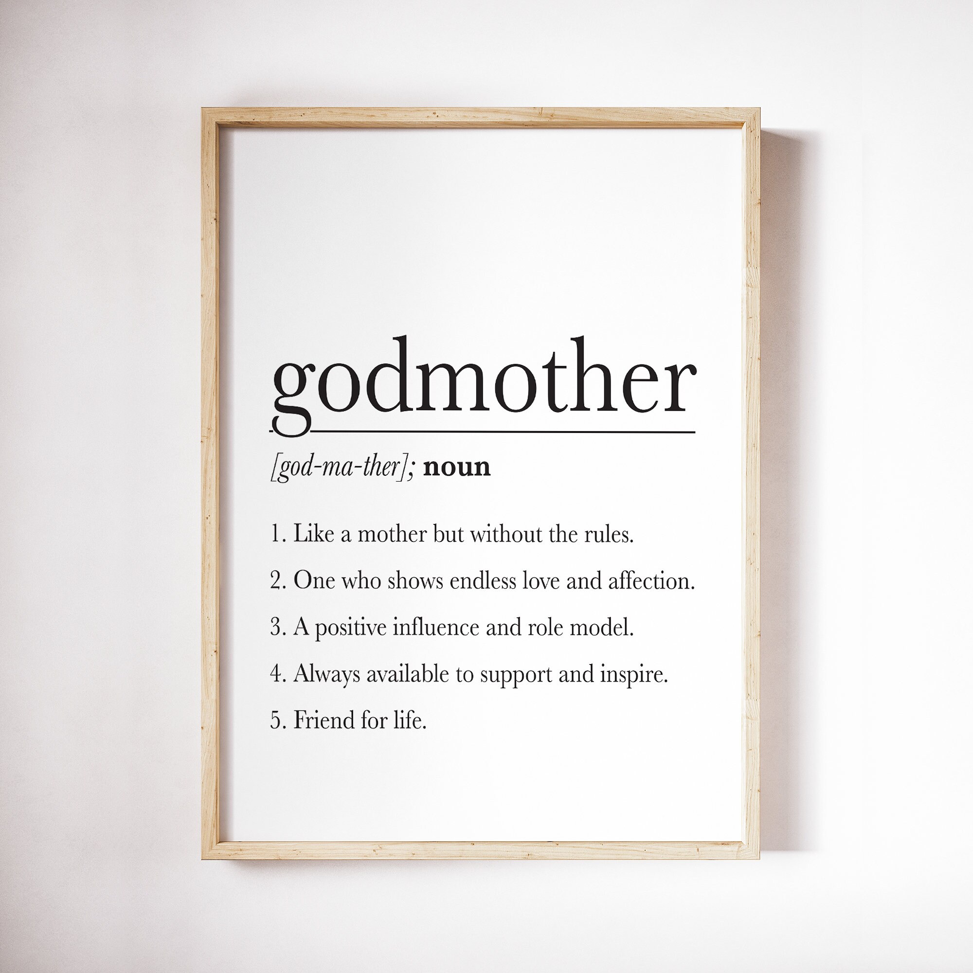 Godmother Proposal, God Mother Proposal Gift, Godparent Gift, Fairy God ...