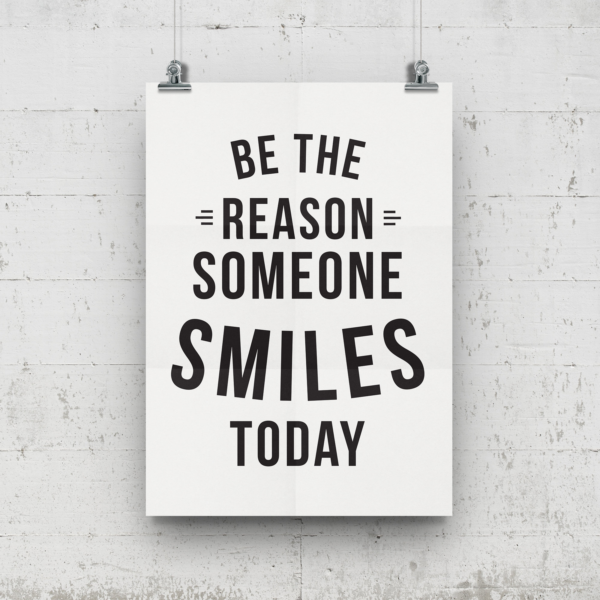 Inspiring Wall Art, Inspirational Quote, Be the Reason, Positive Quote ...