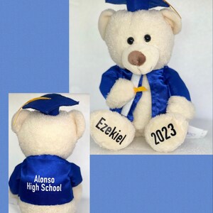 Custom Graduation Bear, Graduation Gifts, Graduation 2024, Graduation ...