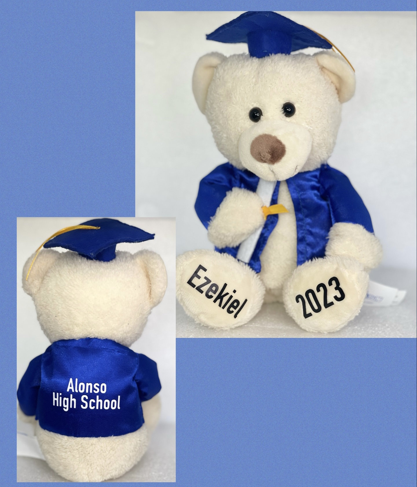 Custom Graduation Bear Graduation Gifts Graduation 2023 - Etsy