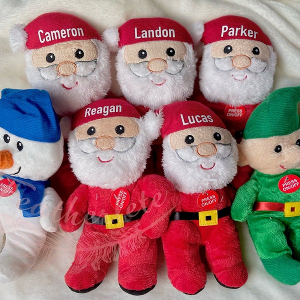 Santa Snowman - Etsy