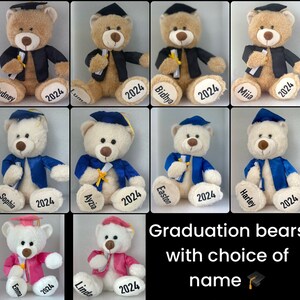 Custom Graduation Bear, Graduation Gifts, Graduation 2024, Graduation ...
