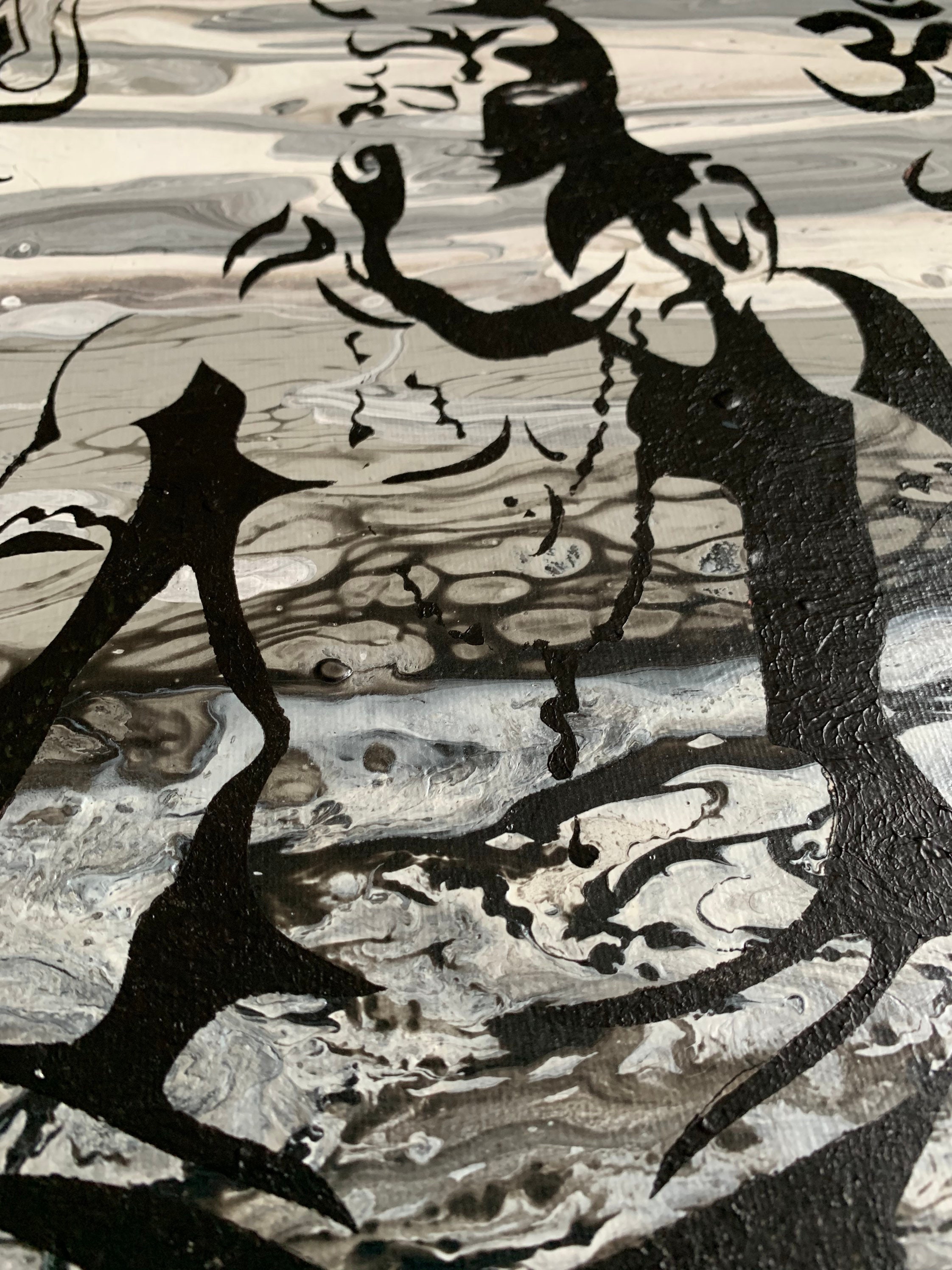 Shiva Painting Lord Shiv Art Abstract Shiv Art Original | Etsy