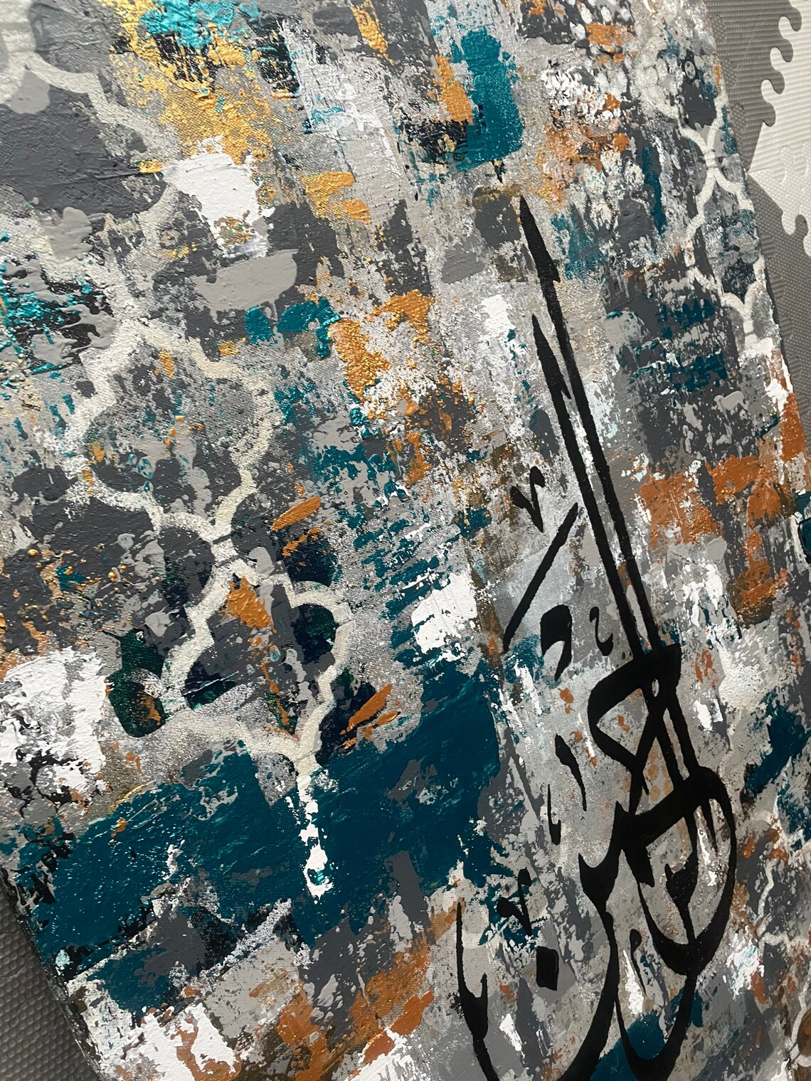 Islamic Art Large Original Islamic Art Arabic Calligraphy - Etsy