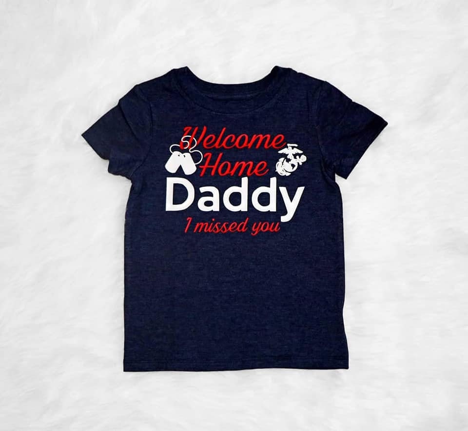 Welcome Home Marine, Welcome Home Soldier, Military Homecoming, Custom ...