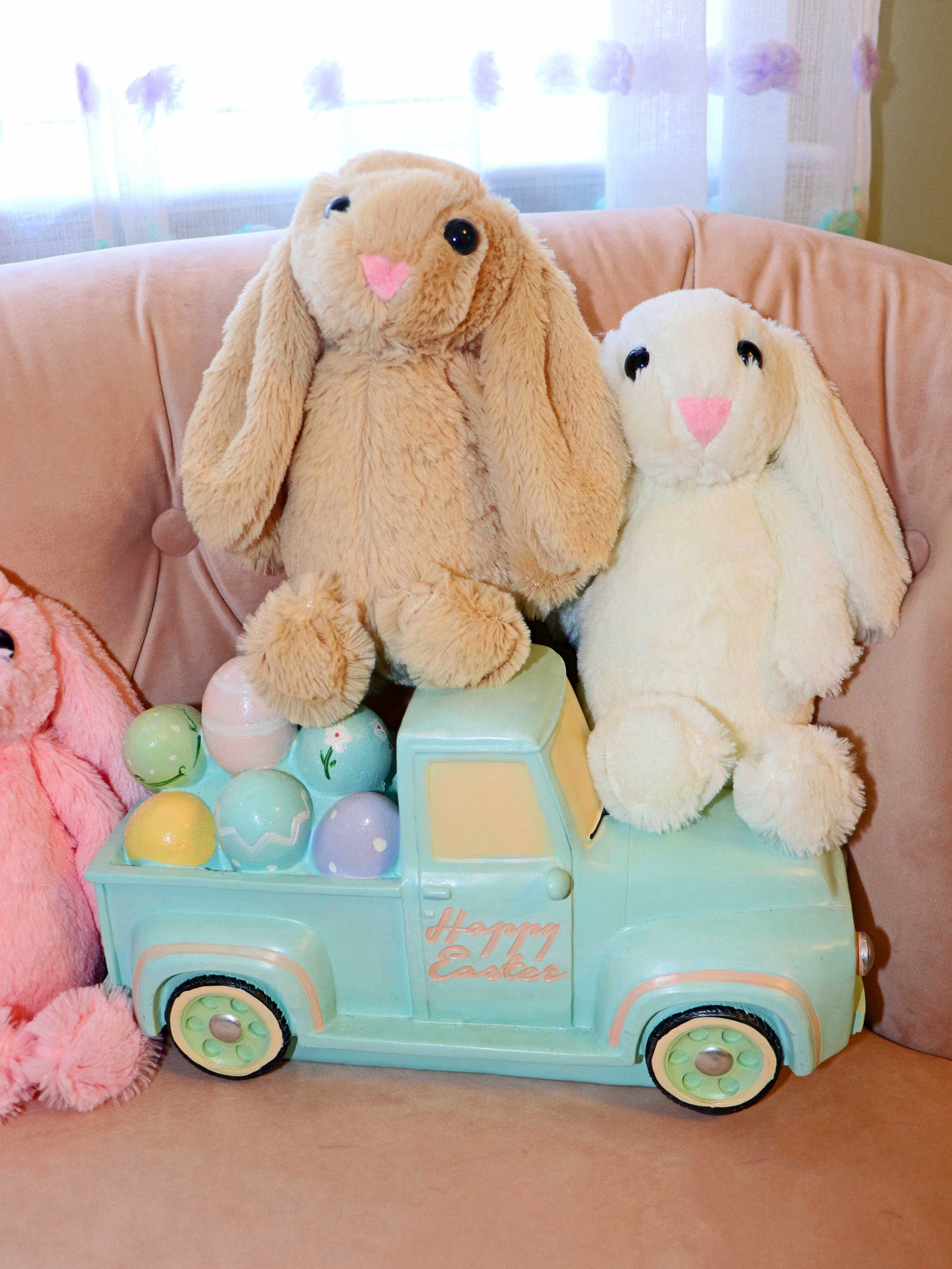 Plush Easter Bunny Customized Plush Bunny Personalized Plush - Etsy