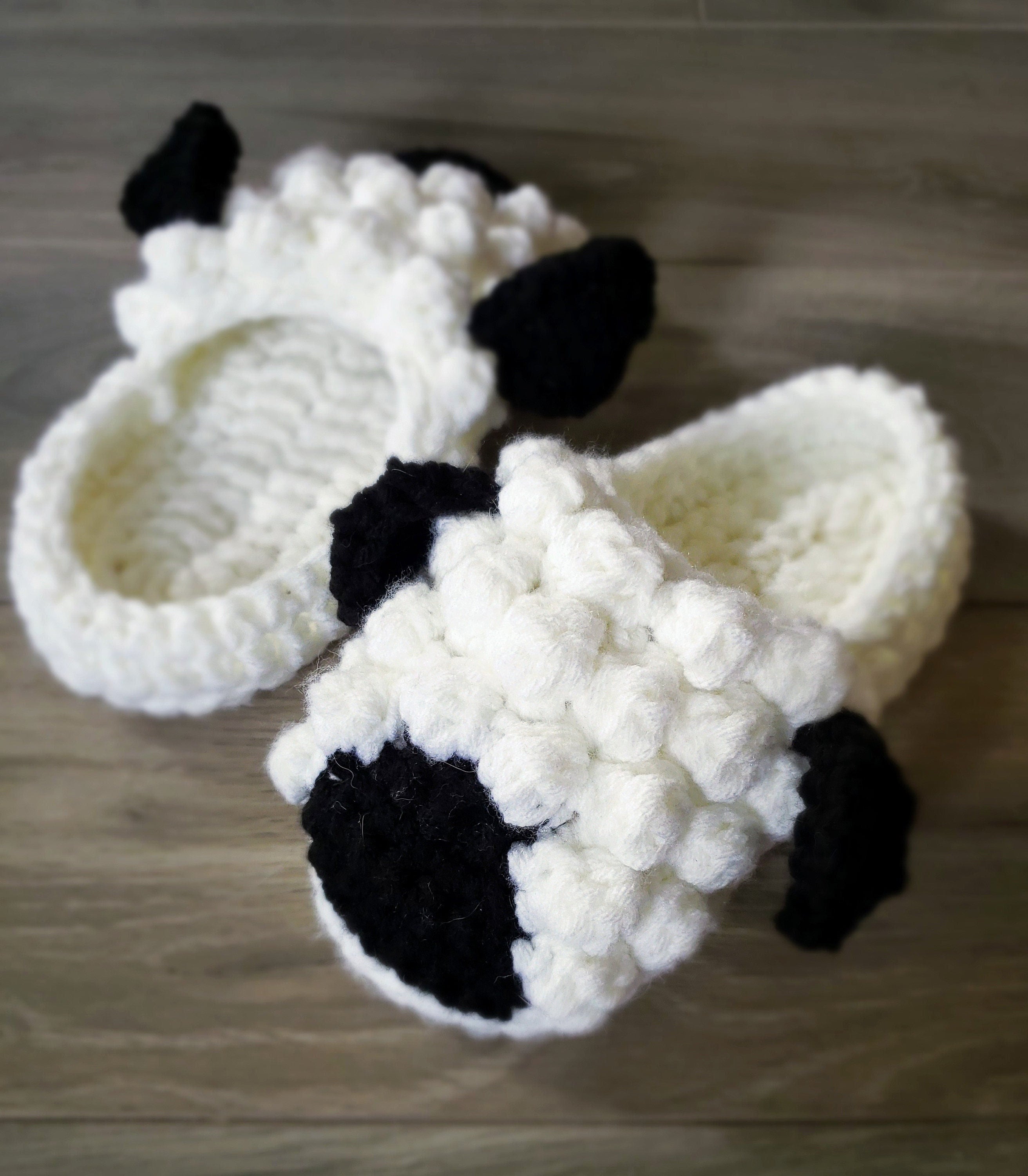 Children's Sheep Slipper CROCHET PATTERN - Etsy