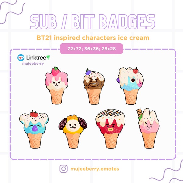 Bts Twitch Badge - Etsy