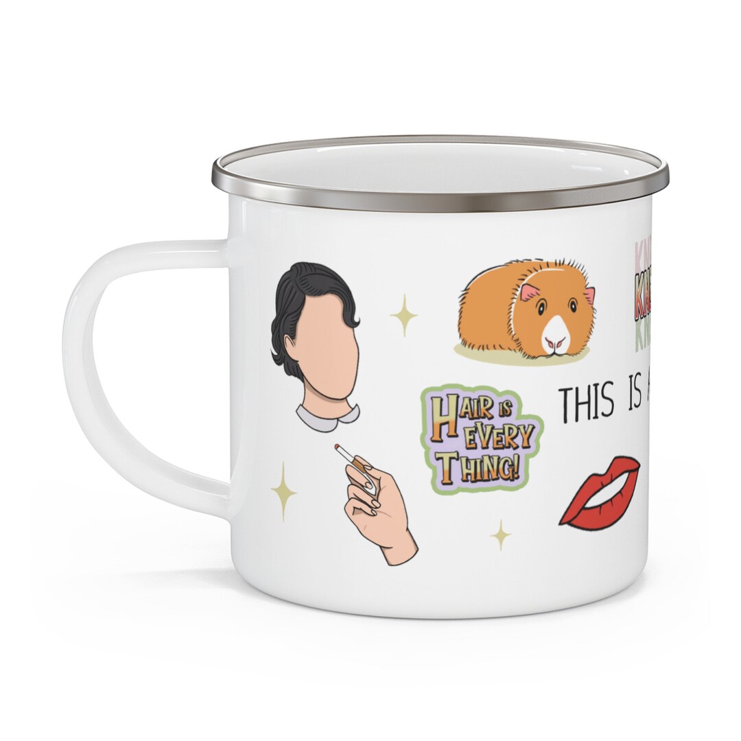 Fleabag Enamel Mug Funny Mug TV Series Mug Camping Mug Coffee Mug Moss ...