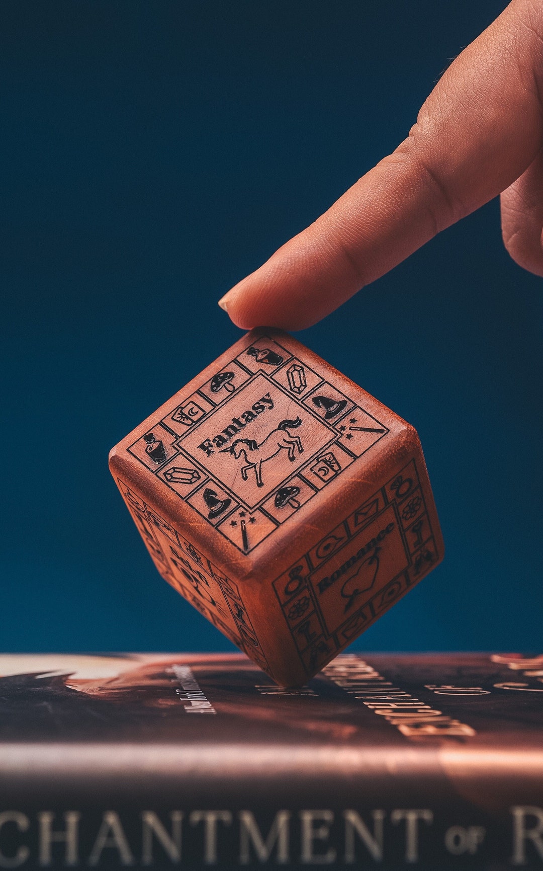 Book Genre Dice | Book Reader Decision Maker | Book Lover Gift ...