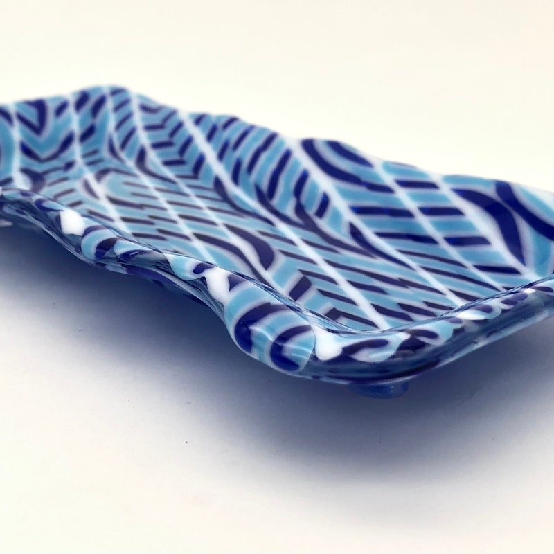 Fused Glass Sushi Plate - Etsy