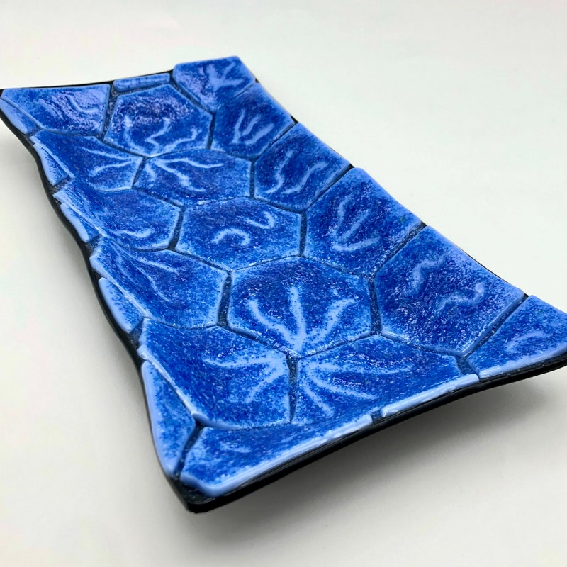 Fused Glass Hydrangea - Etsy