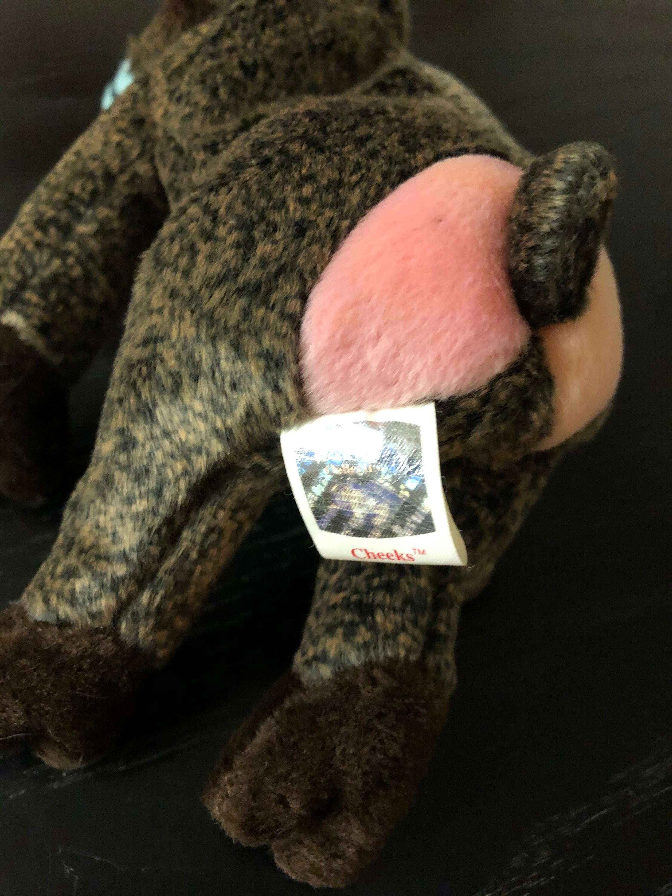 Cheeks Beanie Baby - Etsy