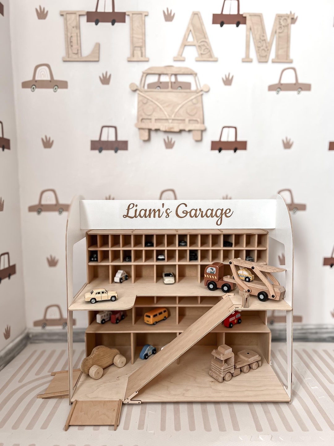 Toy Car Storage, Toys for Toddler, Toy Car Parking, Baby Cars Storage ...