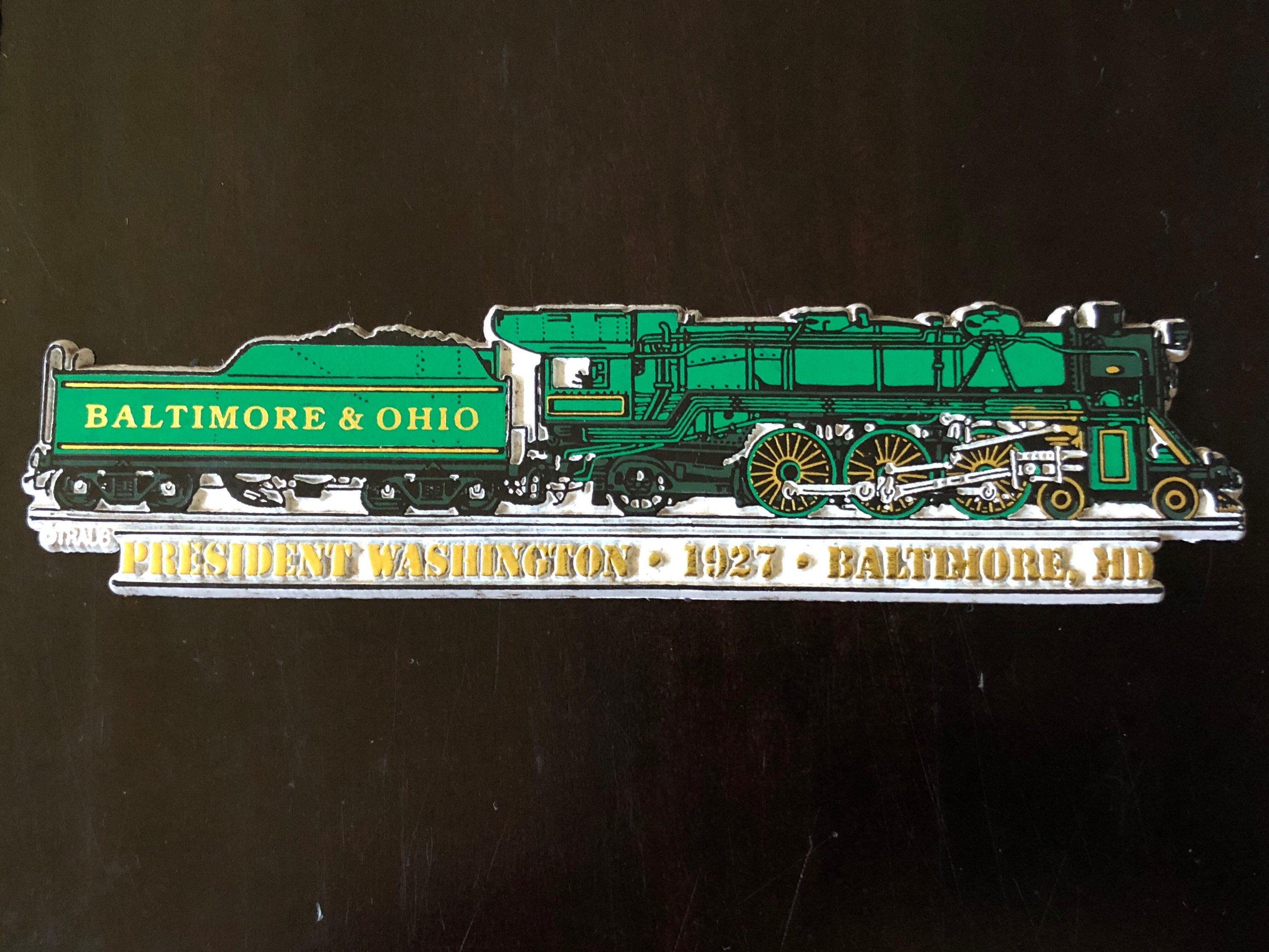 Kitchen & Dining B&O Railroad train refrigerator magnet Kitchen Décor ...