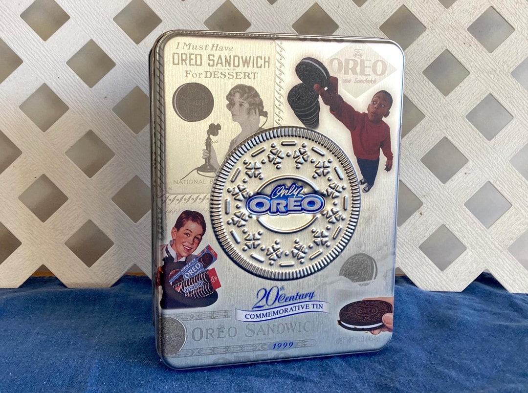 Vtg. 1999 Commemorative OREO Cookie Tin - Etsy